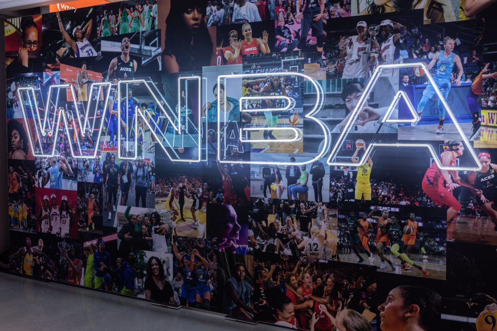 WNBA Players Layshia Clarendon, Chiney Ogwumike and Nneka Ogwumike pose ...