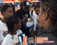 Essence Carson Awarded June WNBA Cares Community Assist Award presented ...