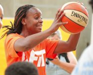 Sugar Rodgers WNBA All-Star FIT Clinic