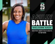 New York Liberty Name Ashley Battle TV Color Analyst on YES Network