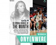 Michaela Onyenwere Named Kia WNBA Rookie of the Month for August
