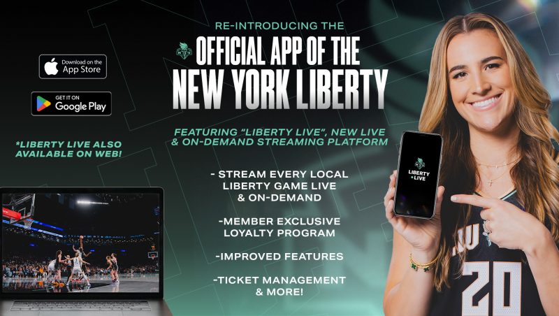 New York Liberty Launch Team’s First Direct-To-Consumer Streaming ...