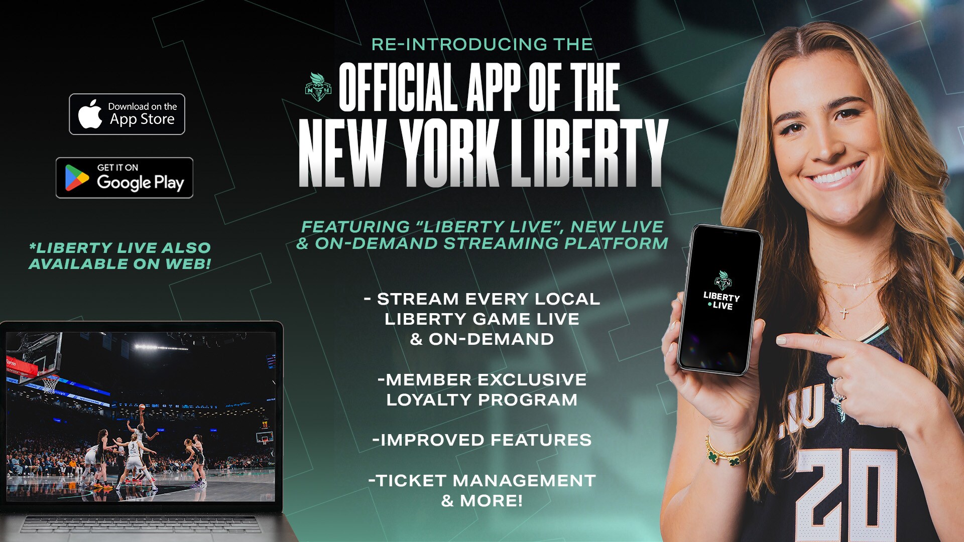 New York Liberty Launch Team’s First Direct-To-Consumer Streaming ...