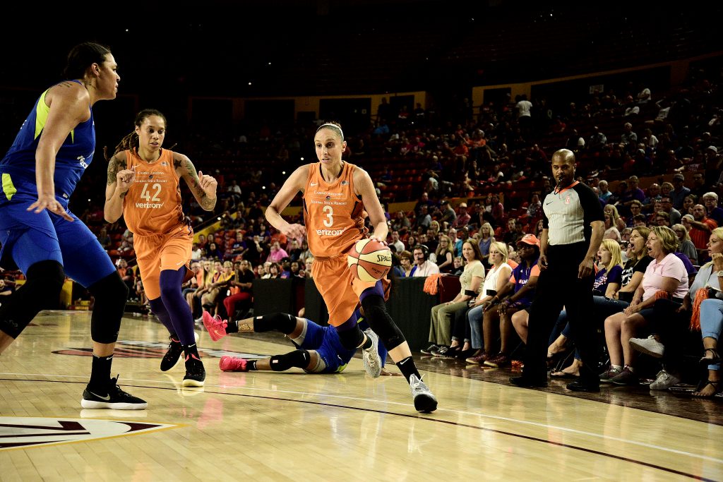 WNBA Playoffs Round 1 August 21st, 2018: Mercury vs. Wings
