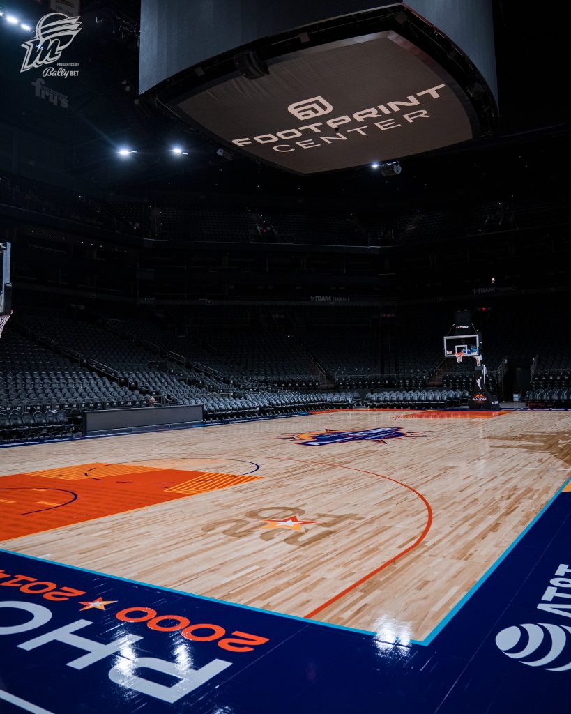 2024 WNBA All-Star Court