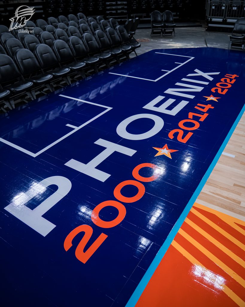 2024 WNBA All-Star Court