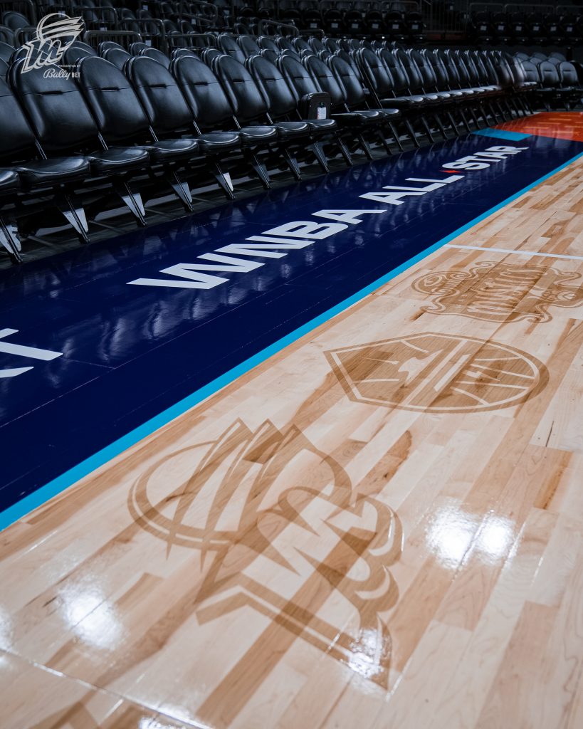 2024 WNBA All-Star Court