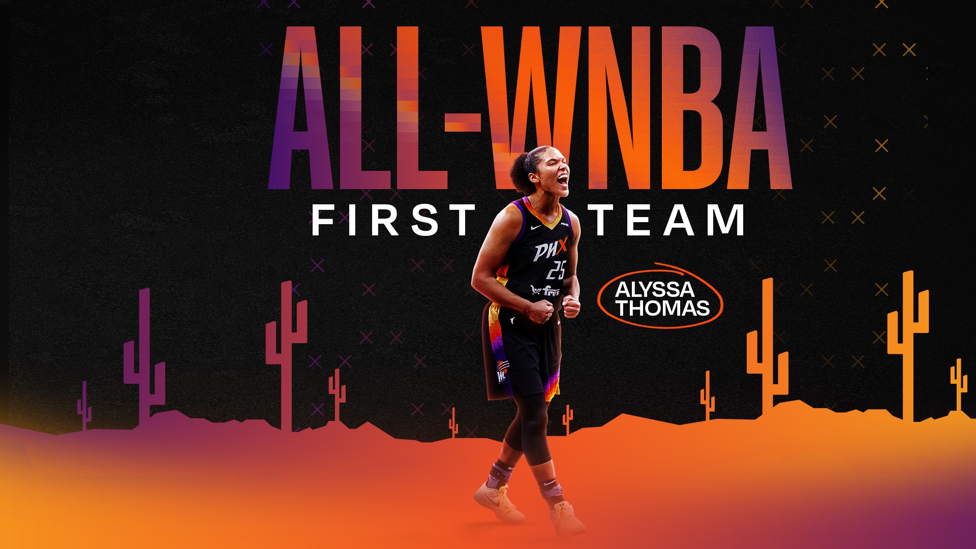 ALYSSA THOMAS NAMED TO ALL-WNBA FIRST TEAM