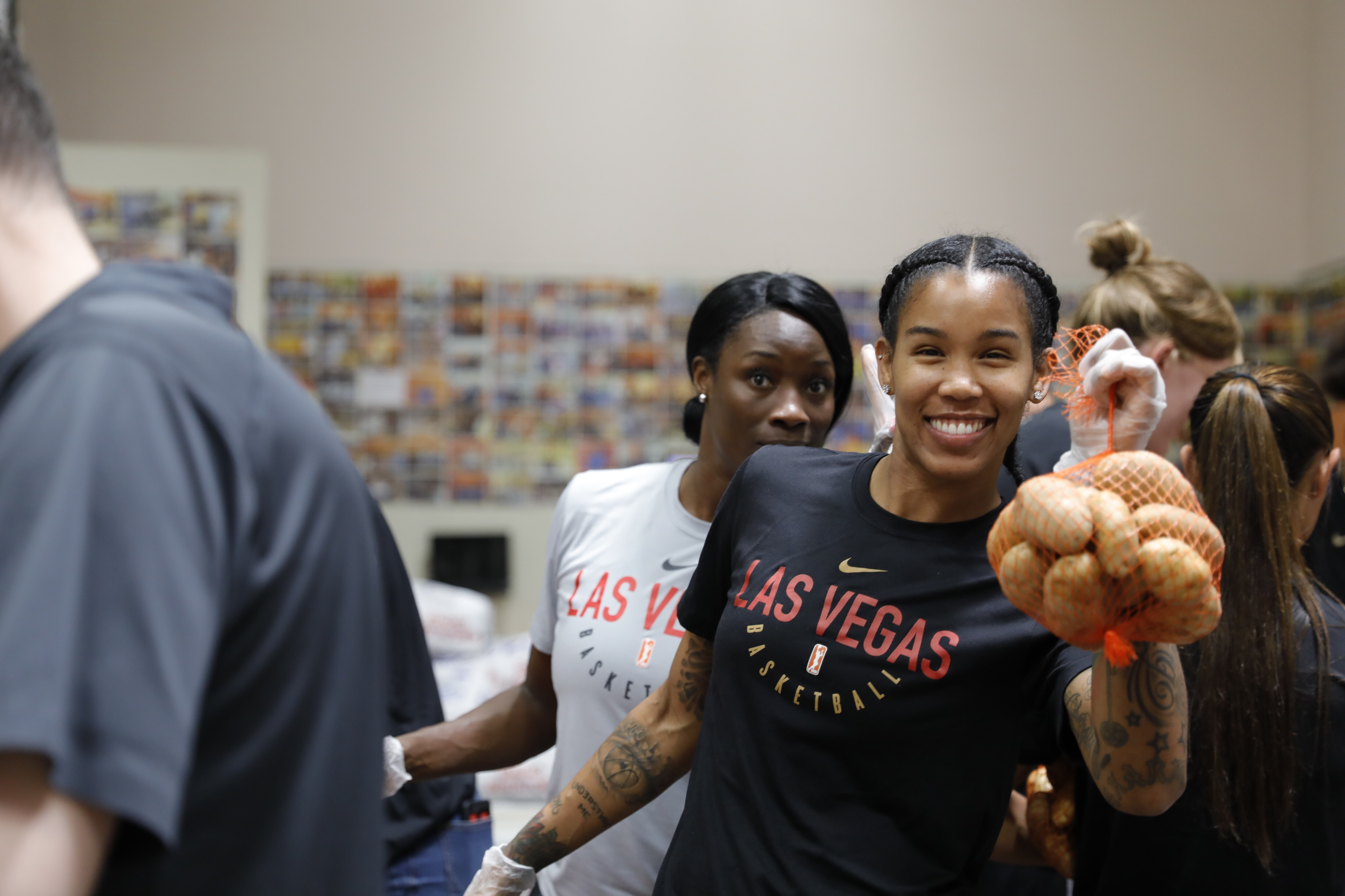 Aces at Three Square Food Bank