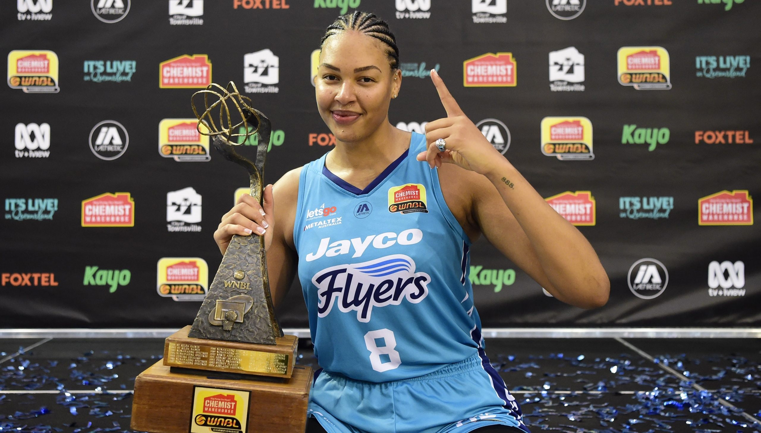 Liz Cambage/WNBL Championship Photo Gallery