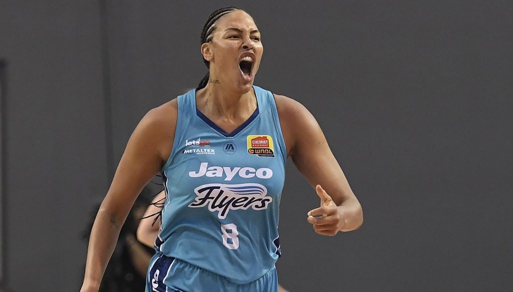 Liz Cambage/WNBL Championship Photo Gallery