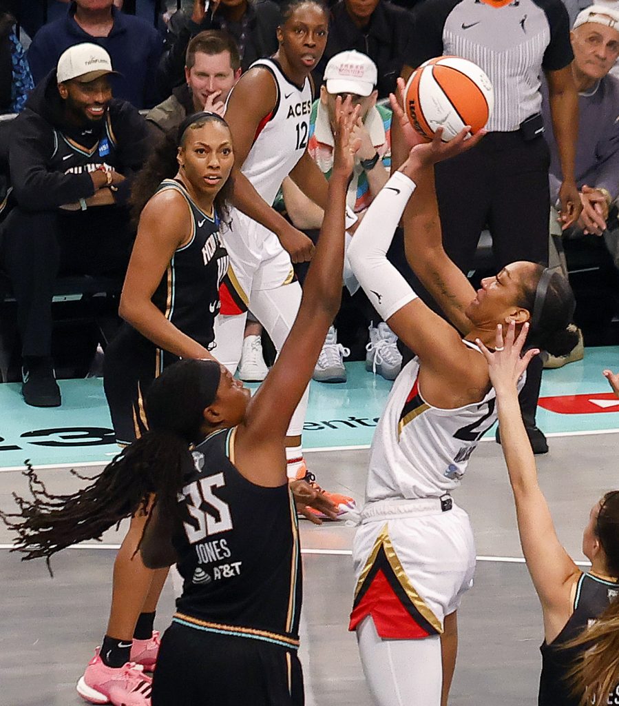 2023 Finals, Game 3—Aces vs. Liberty (Oct. 15, 2023)