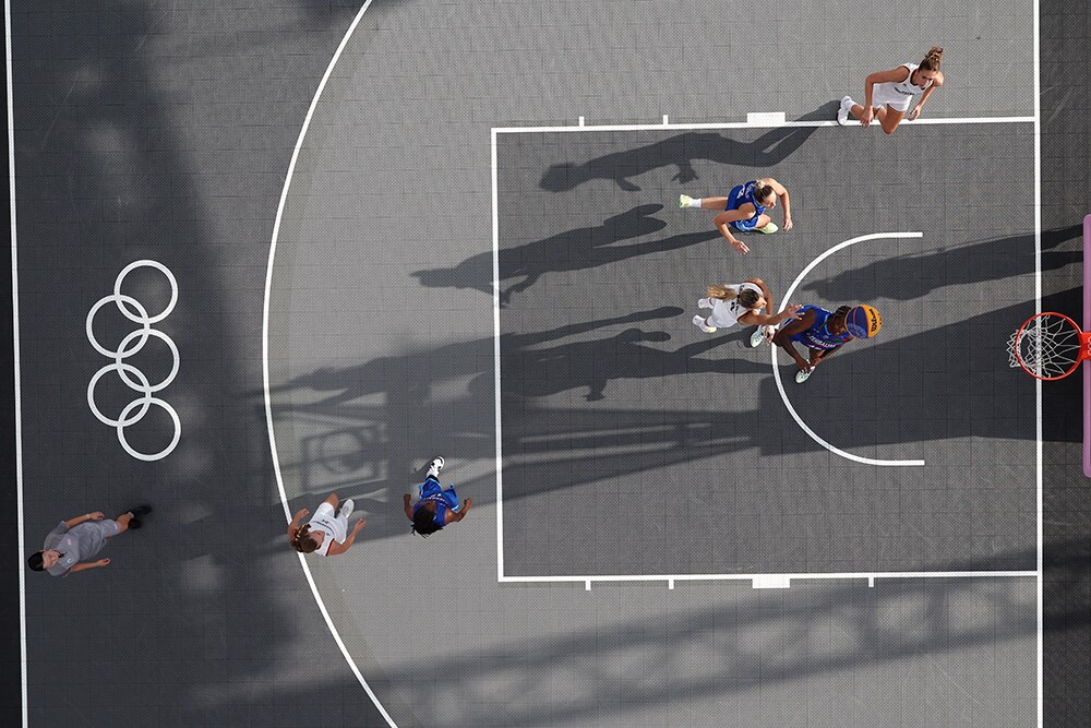 Azerbaijan vs FRA & GER (2024 Olympics 3×3—Aug. 1)