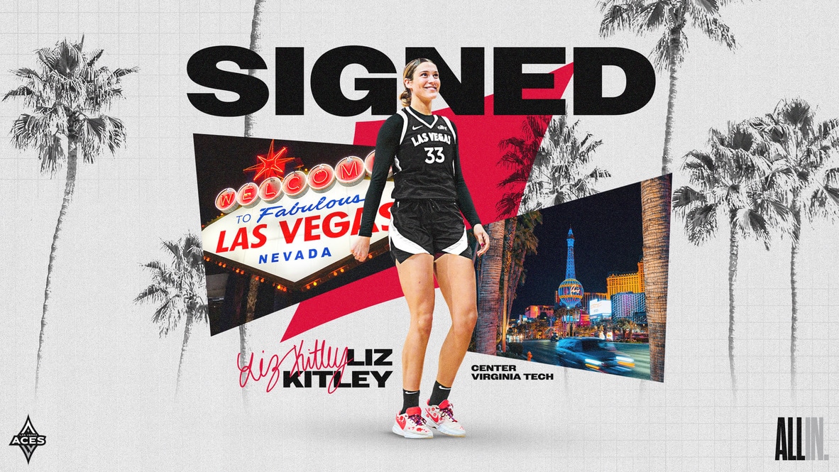 Las Vegas Aces Sign Rookie Center Elizabeth Kitley