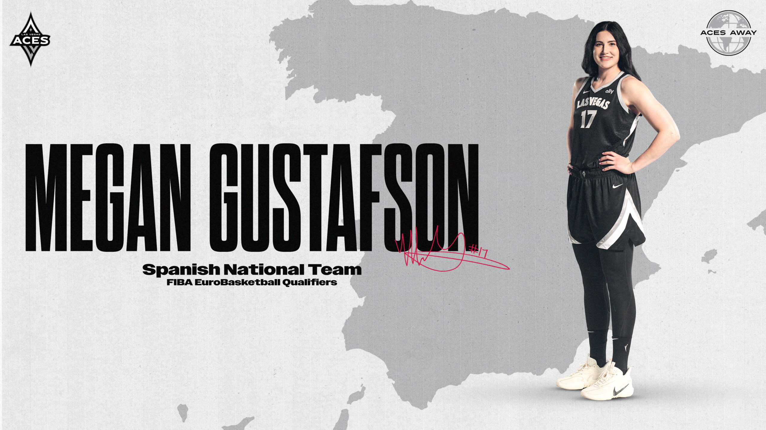Aces Away: Megan Gustafson with Spain (EuroBasket Qualifier)