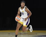 Rookie Jasmine Walker Leads Sparks to 85-85 Tie With Aces
