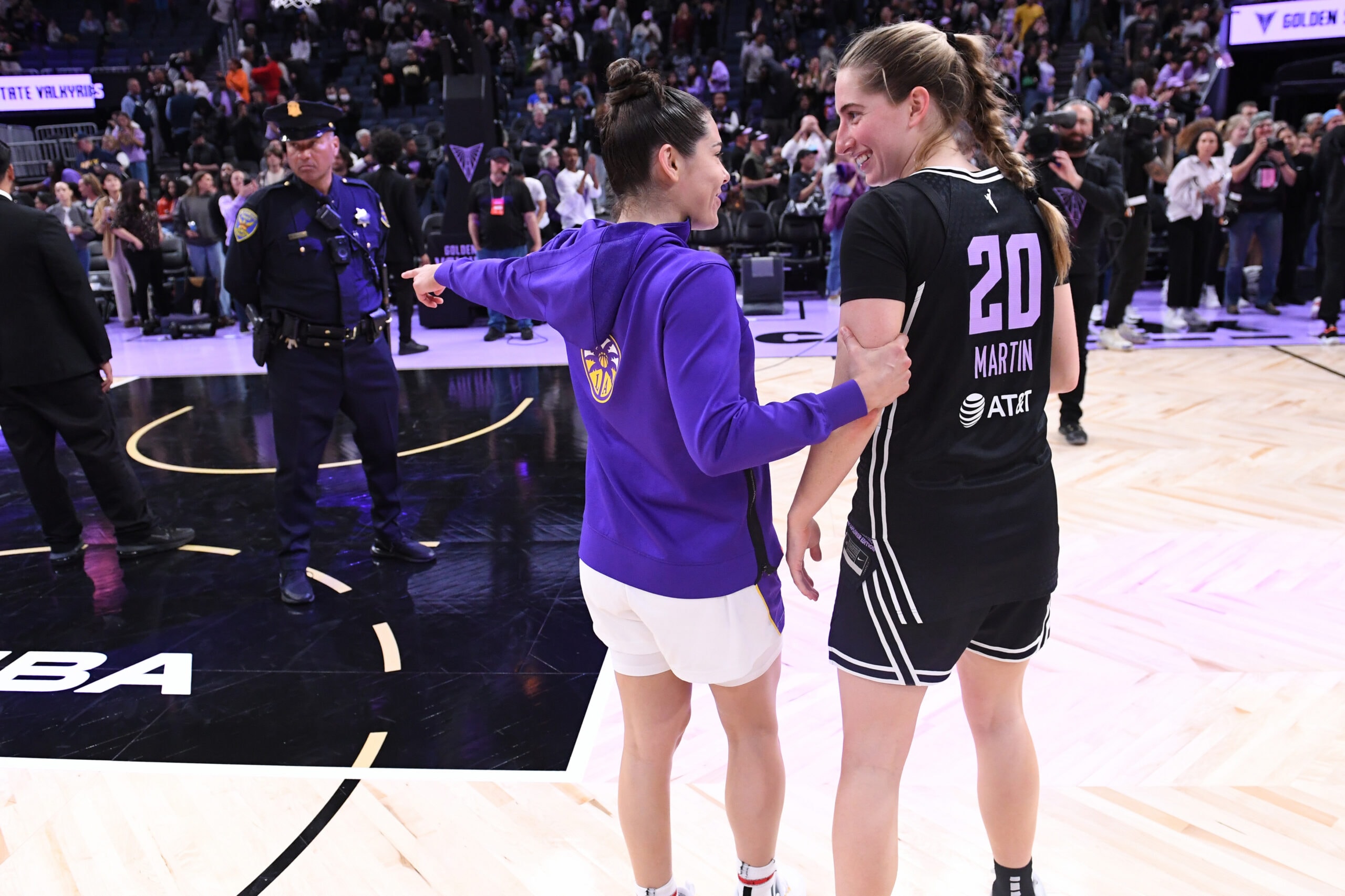Sparks Sign Guard Kate Martin to Player Development Pool