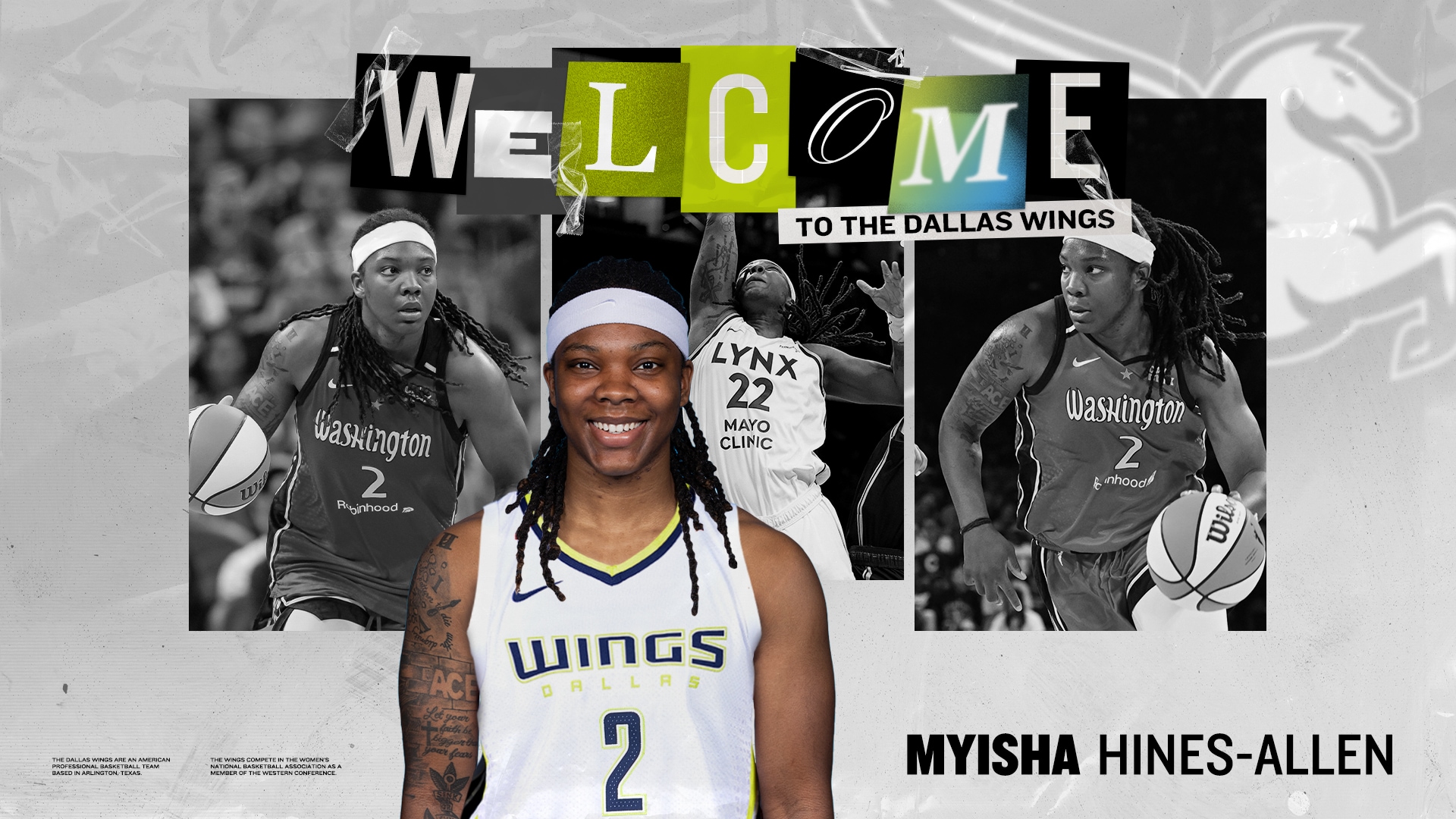 Dallas Wings Sign Free Agent Myisha Hines-Allen