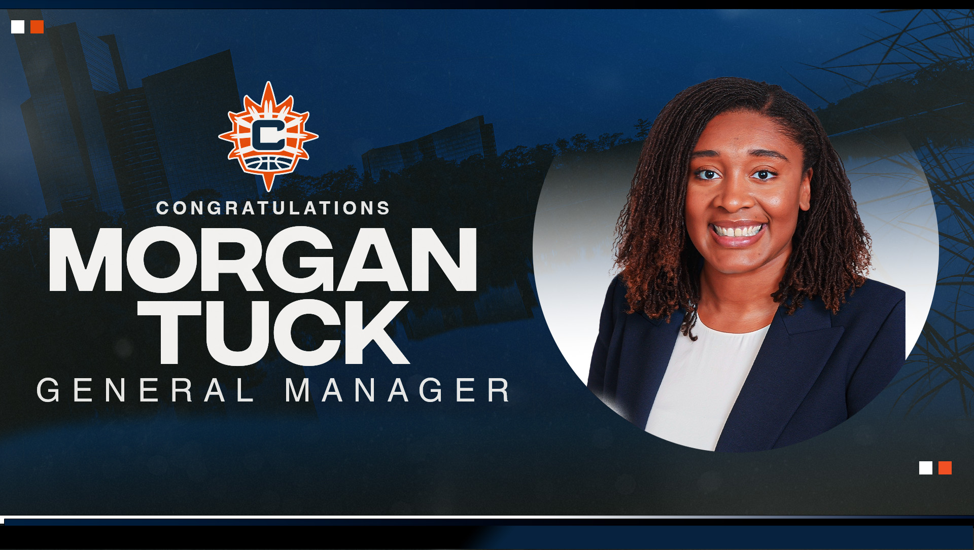 Morgan Tuck Named Connecticut Sun General Manager