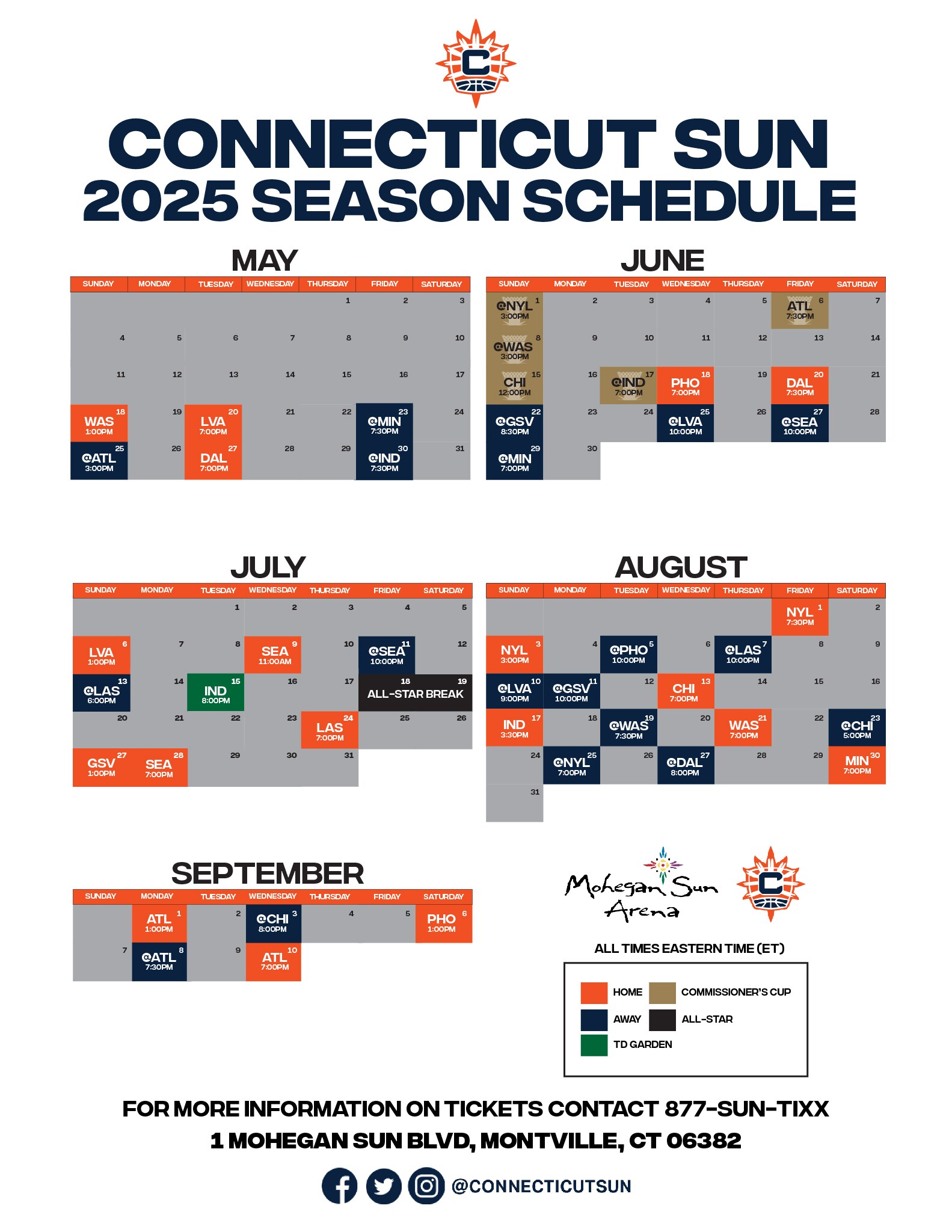 Download 2025 Schedule