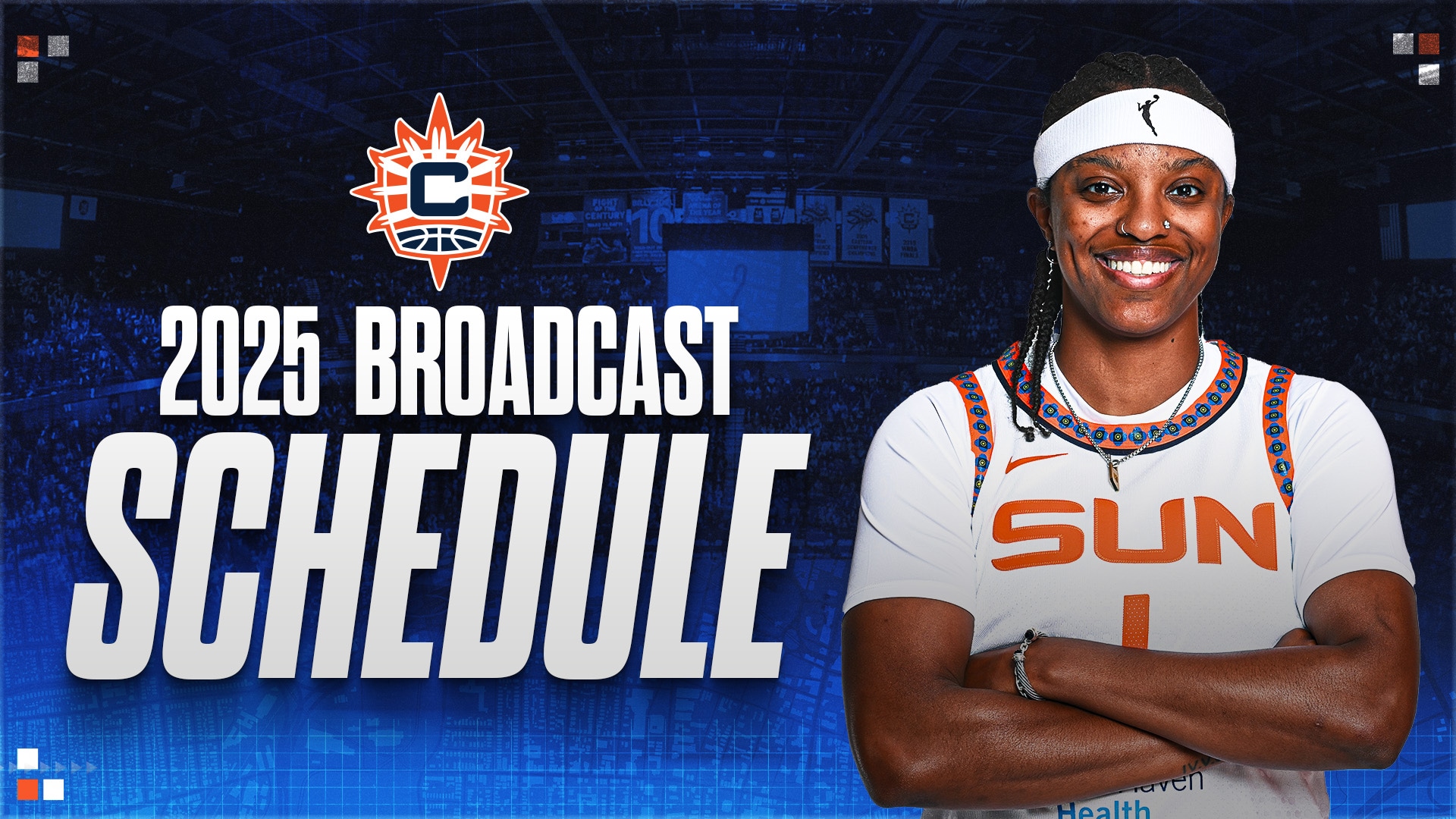 Connecticut Sun Announce 2025 Broadcast Schedule
