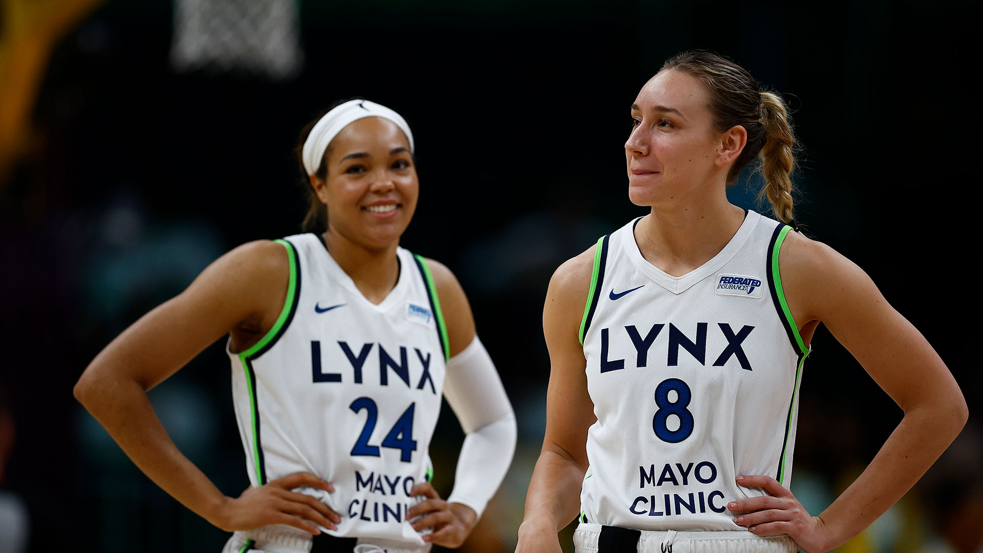 Napheesa Collier and Alanna Smith Named to WNBA All-Defensive Team