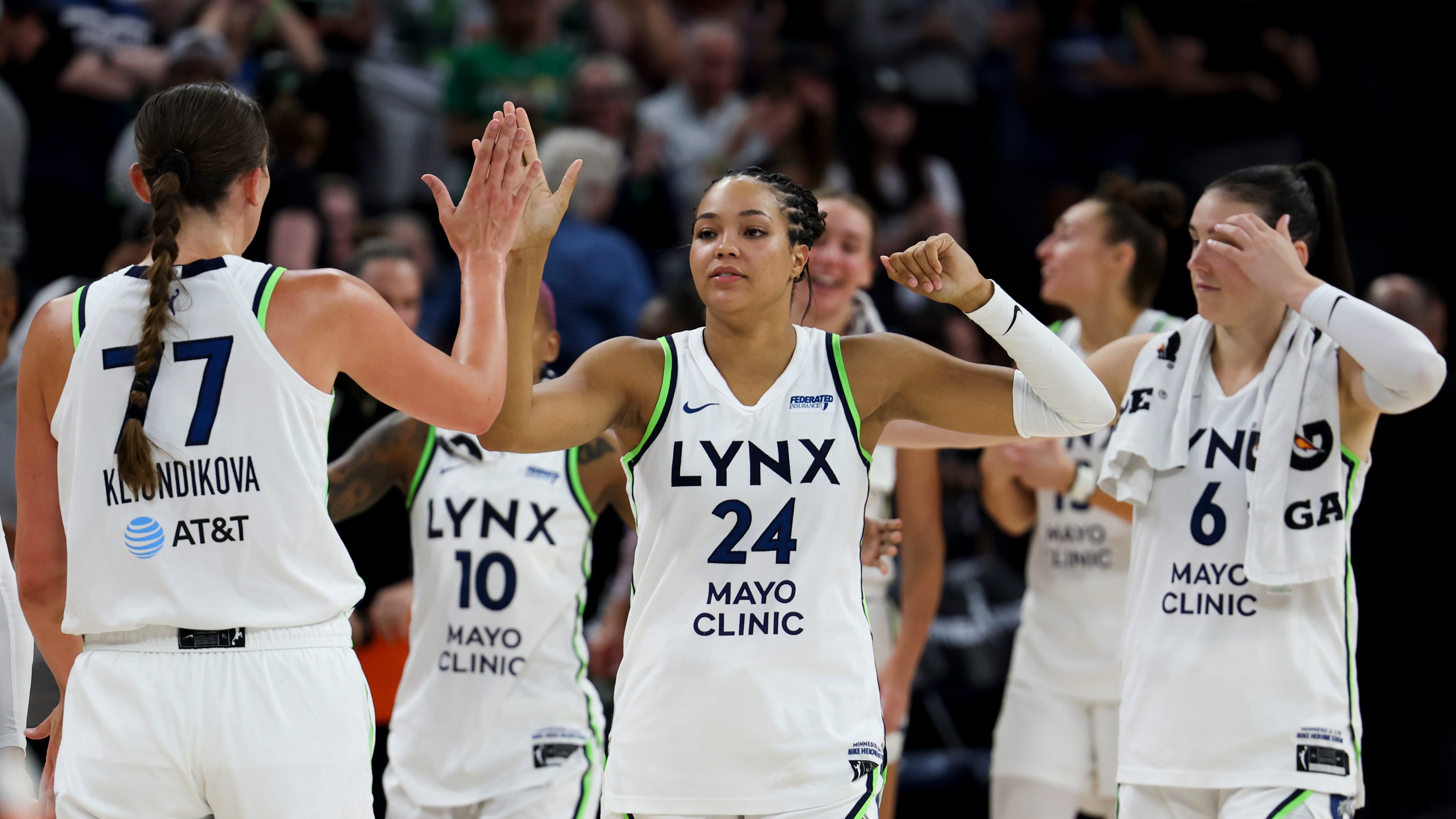 Lynx Pix: Lynx Defeat Sun, 102-63 | 06-29-25