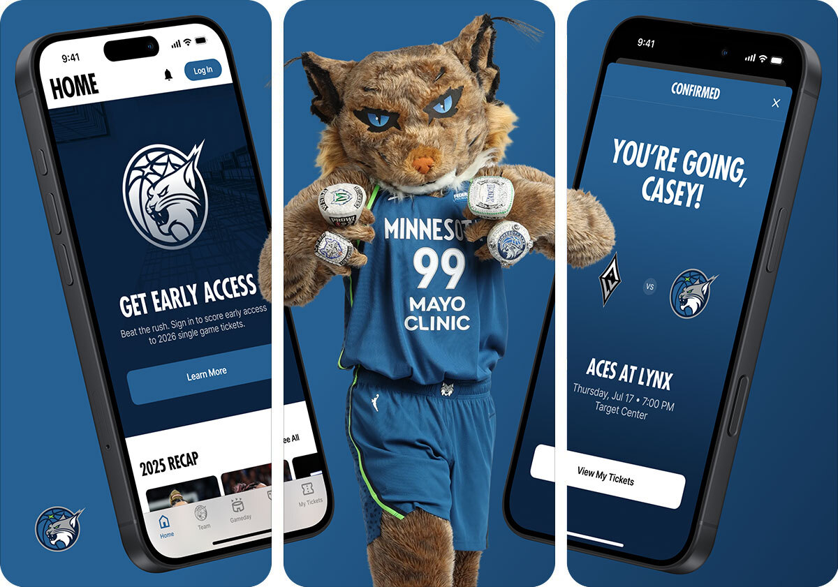 Mobile App - Minnesota Lynx