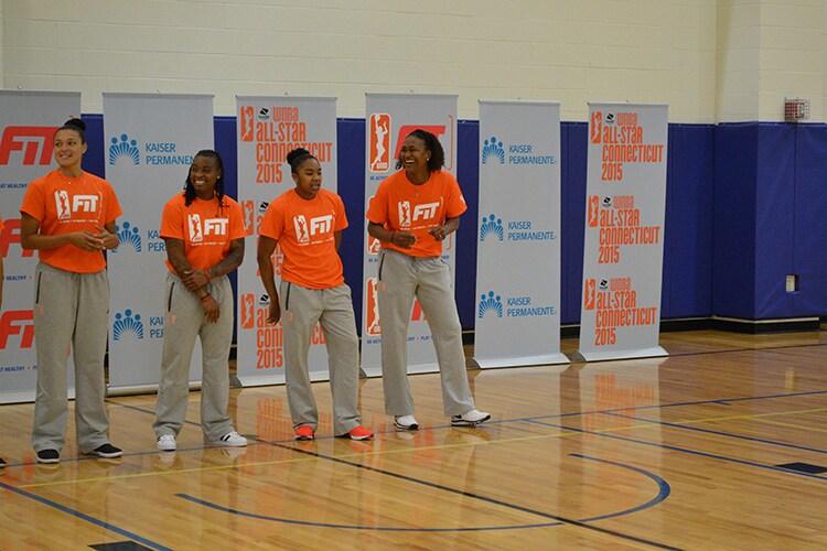 WNBA Fit All-Star Clinic