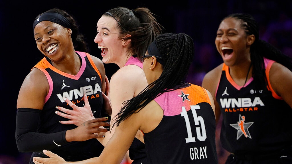 Game Recap: Boston, Clark, Mitchell, Team WNBA Defeat Team USA in 2024 WNBA All-Star Game
