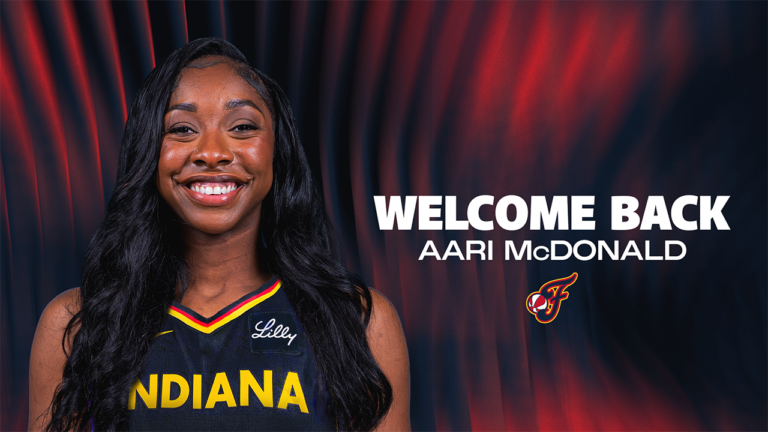 Indiana Fever Sign Guard Aari McDonald Through Remainder of Season