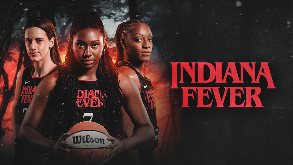 Indiana Fever Head Back to the Upside Down with Relaunch of ‘Stranger Things’ Special Edition ...