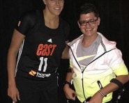 Delle Donne Invites Matthew Walzer to All-Star Game