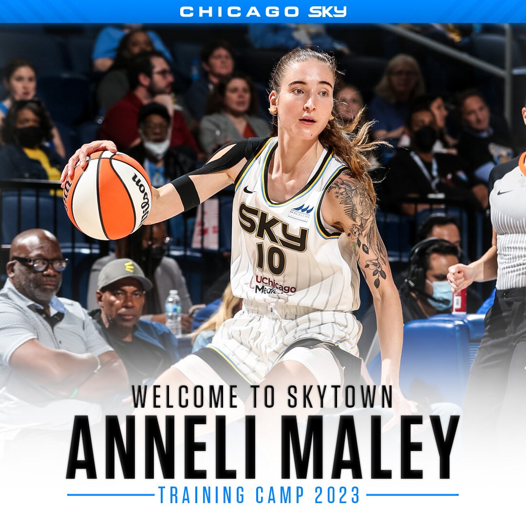Chicago Sky Signs Maley to Training Camp Roster