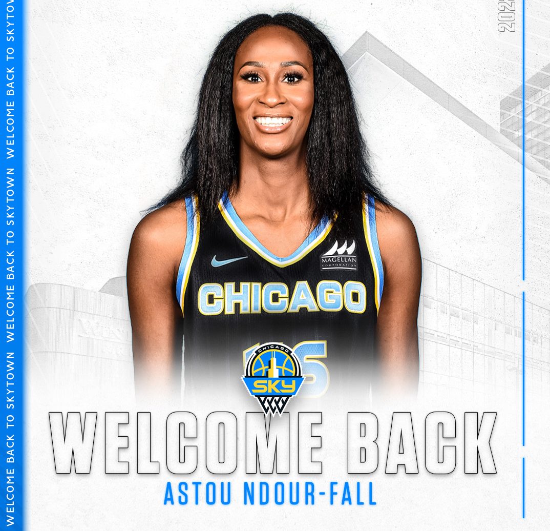 Chicago Sky Welcomes Back Astou Ndour-Fall
