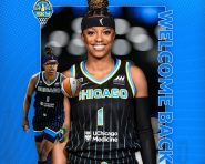 Chicago Sky Welcomes Back WNBA Champion, All-Star Diamond DeShields