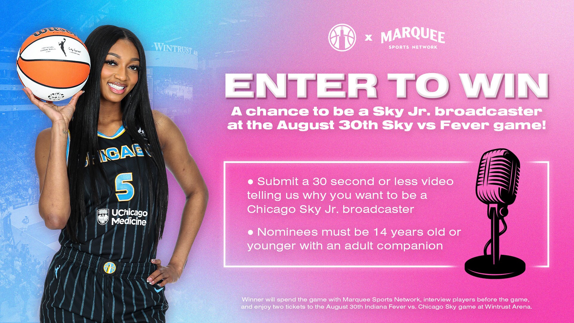Chicago Sky & Marquee Sports Network Jr. Broadcast Competition