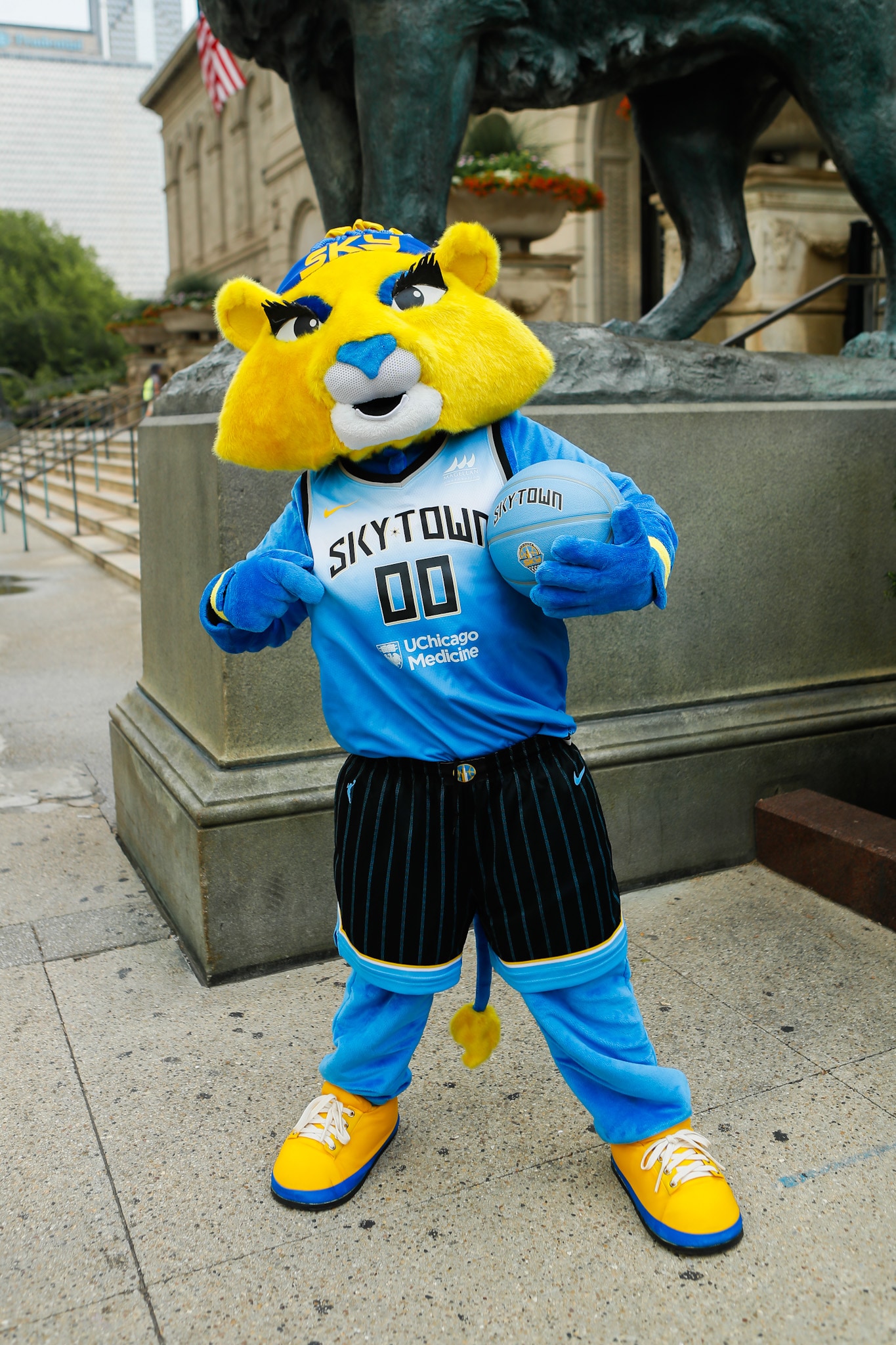 Chicago Sky Introduce New Mascot, Skye the Lioness