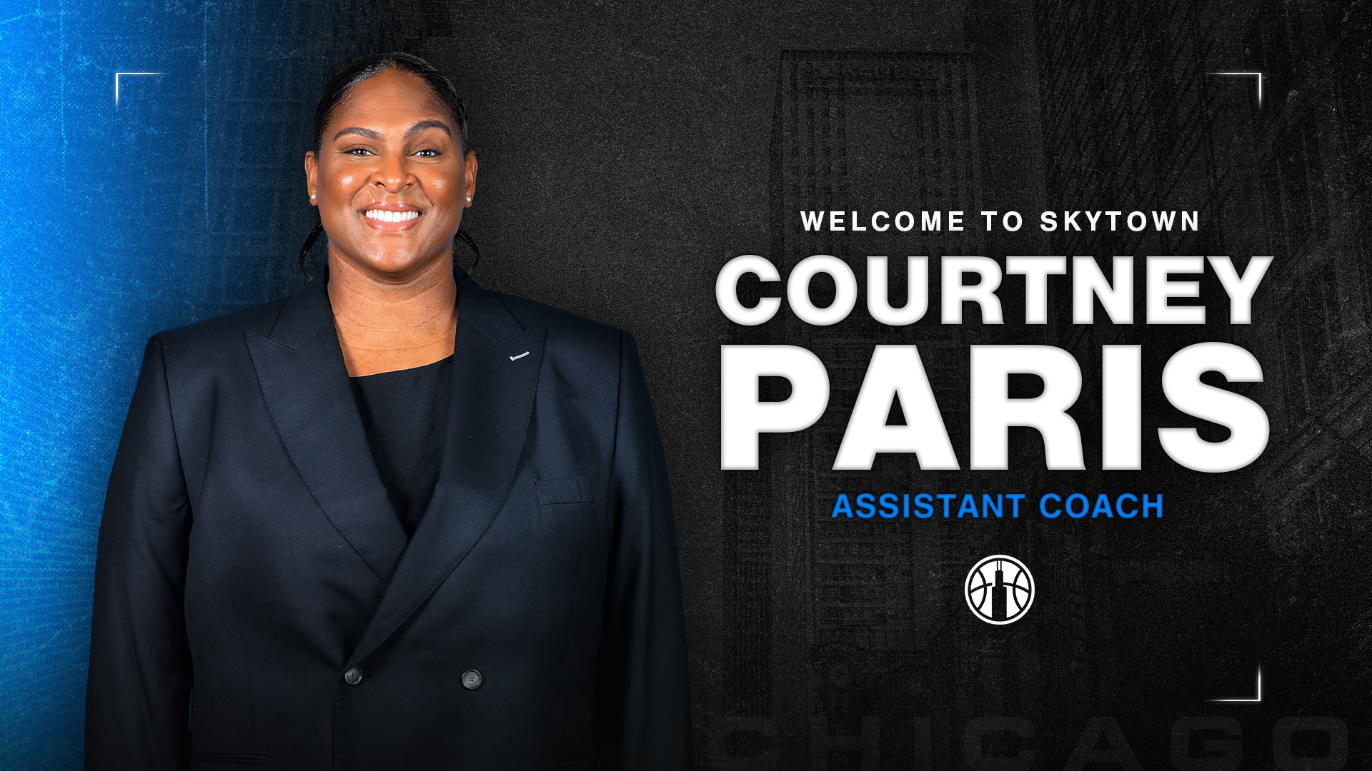 Former WNBA Veteran Courtney Paris Joins Sky Coaching Staff