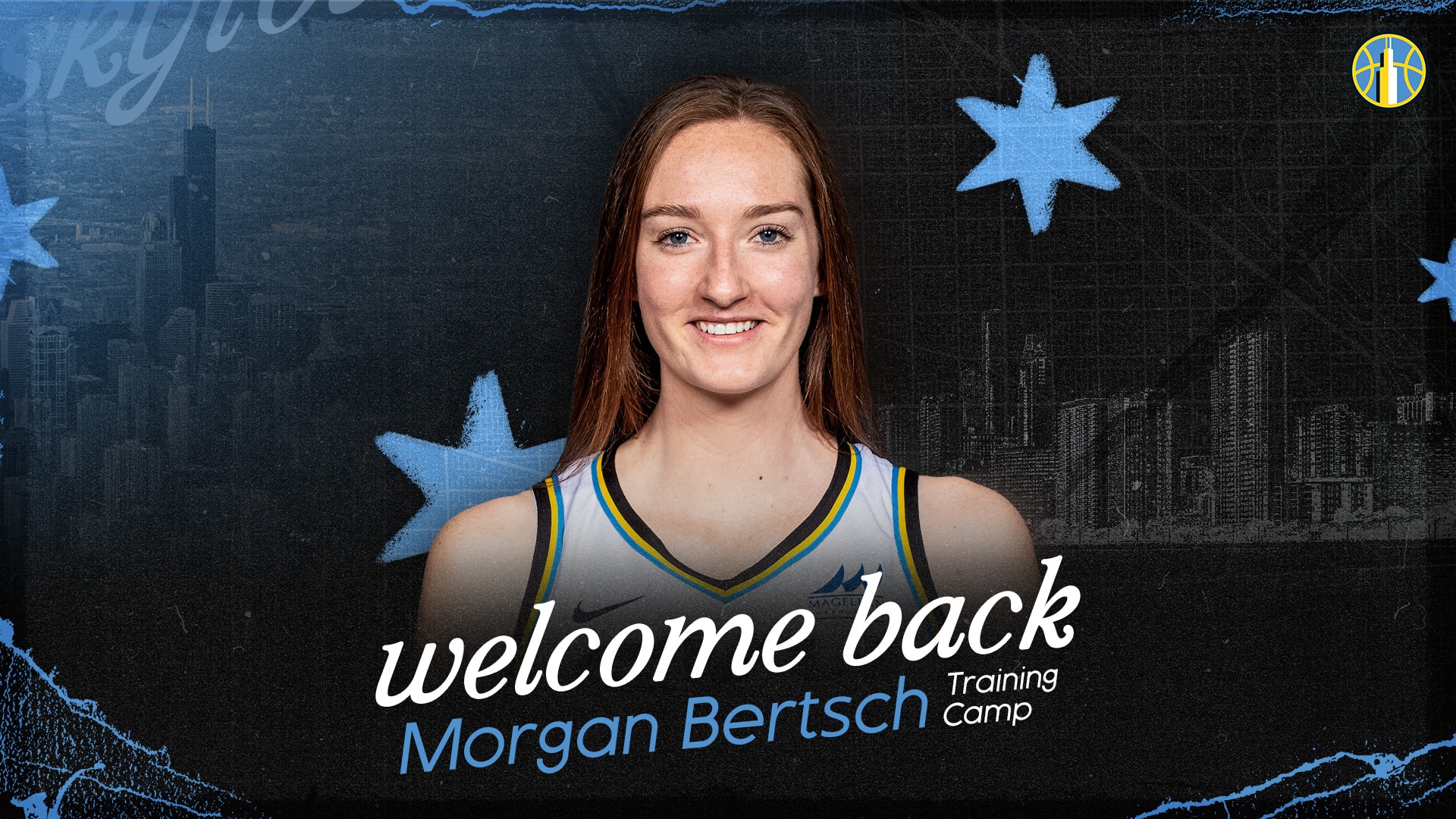 Morgan Bertsch Returns to Sky on Training Camp Contract