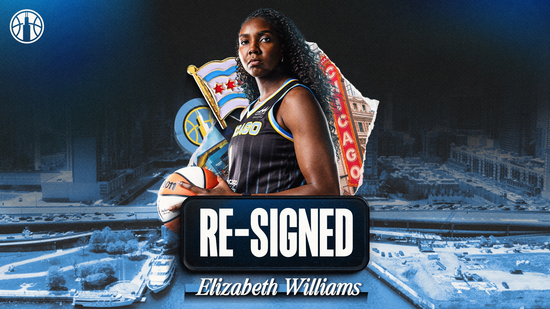 Chicago Sky Re-Sign Elizabeth Williams