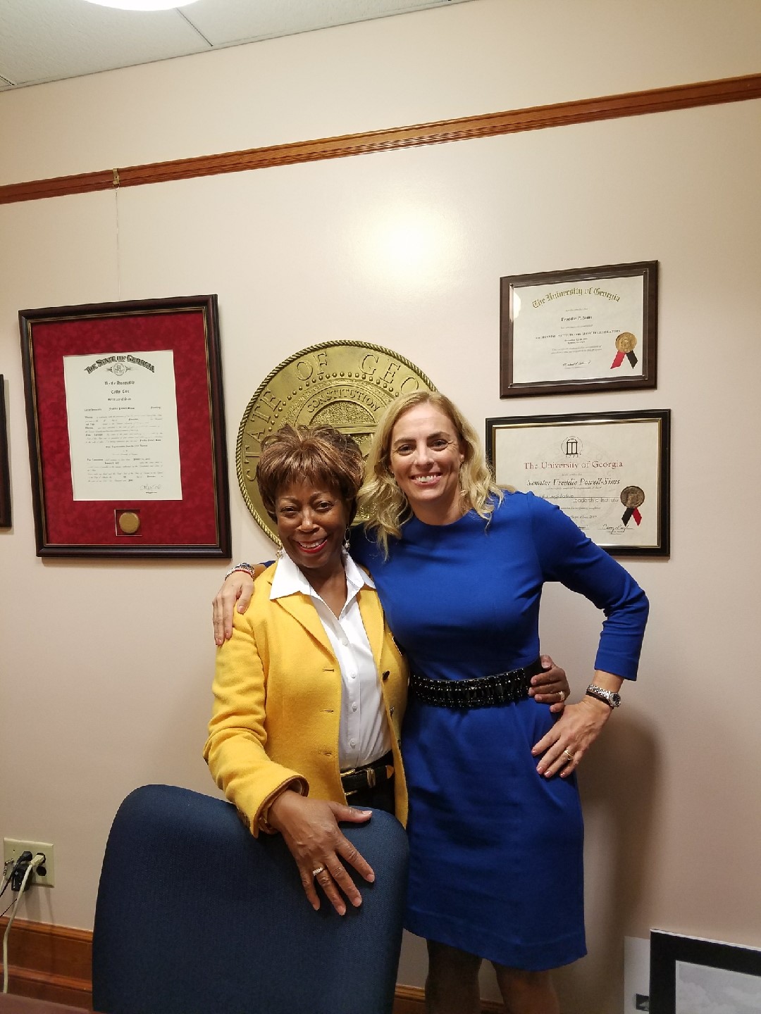 Nicki Collen at Georgia State Capitol for NGWSD