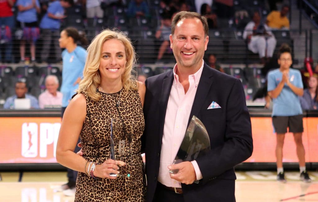 Nicki Collen and Chris Sienko Award Recognition