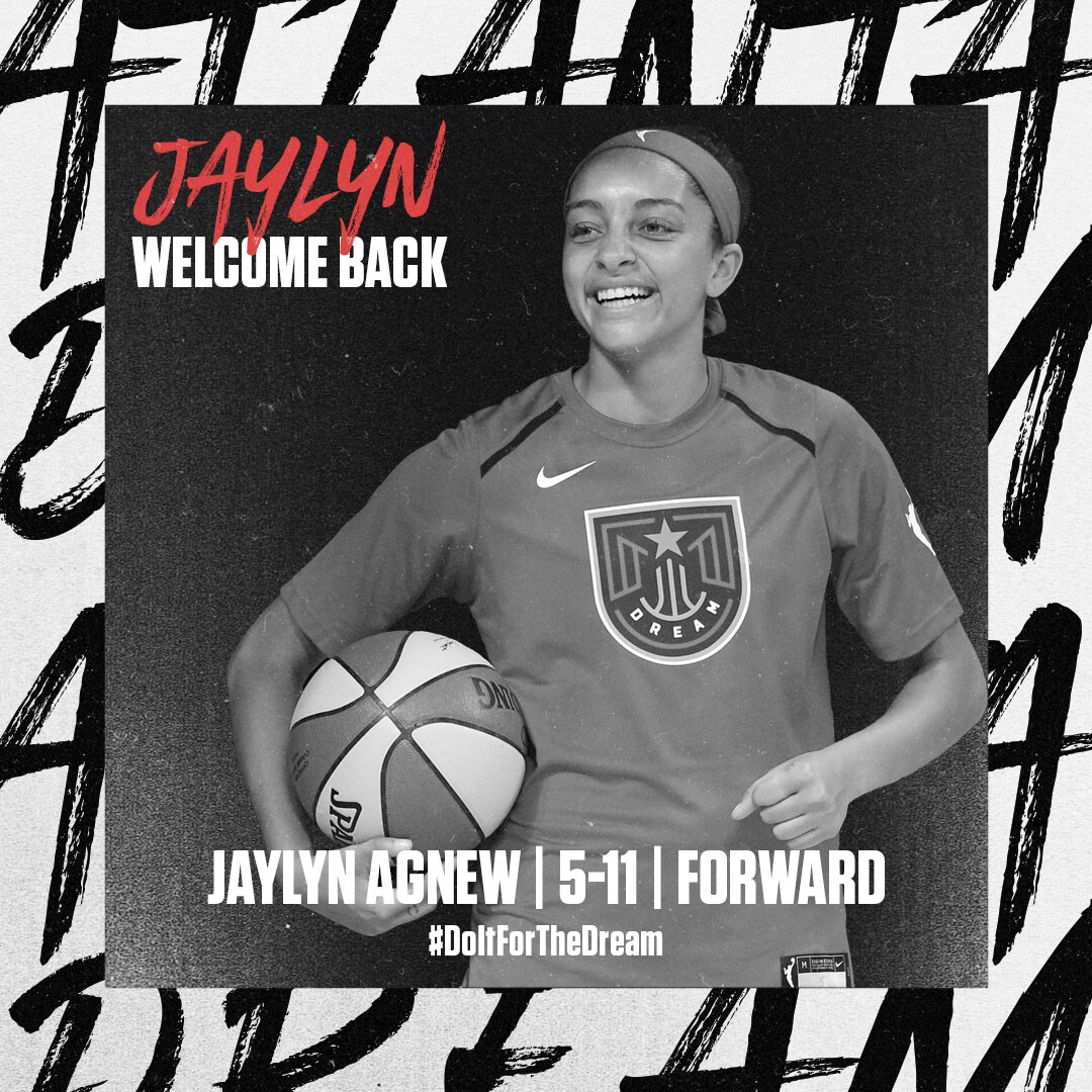 Dream Sign Jaylyn Agnew to Training Camp Contract