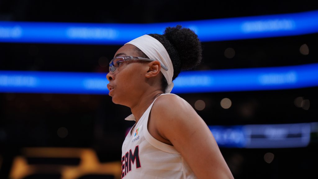 First time WNBA All Star Allisha Gray shines in the City of Angels.