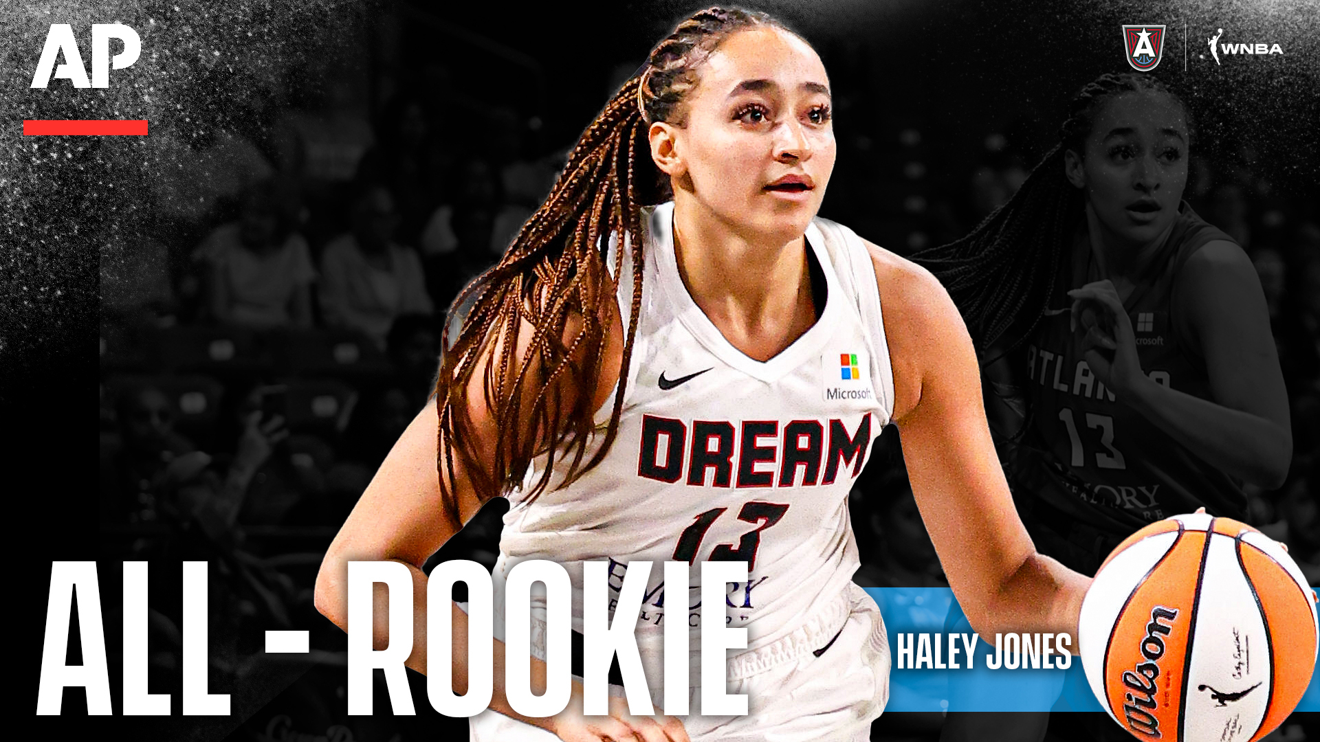 AP Awards Haley Jones All-Rookie Team Honors