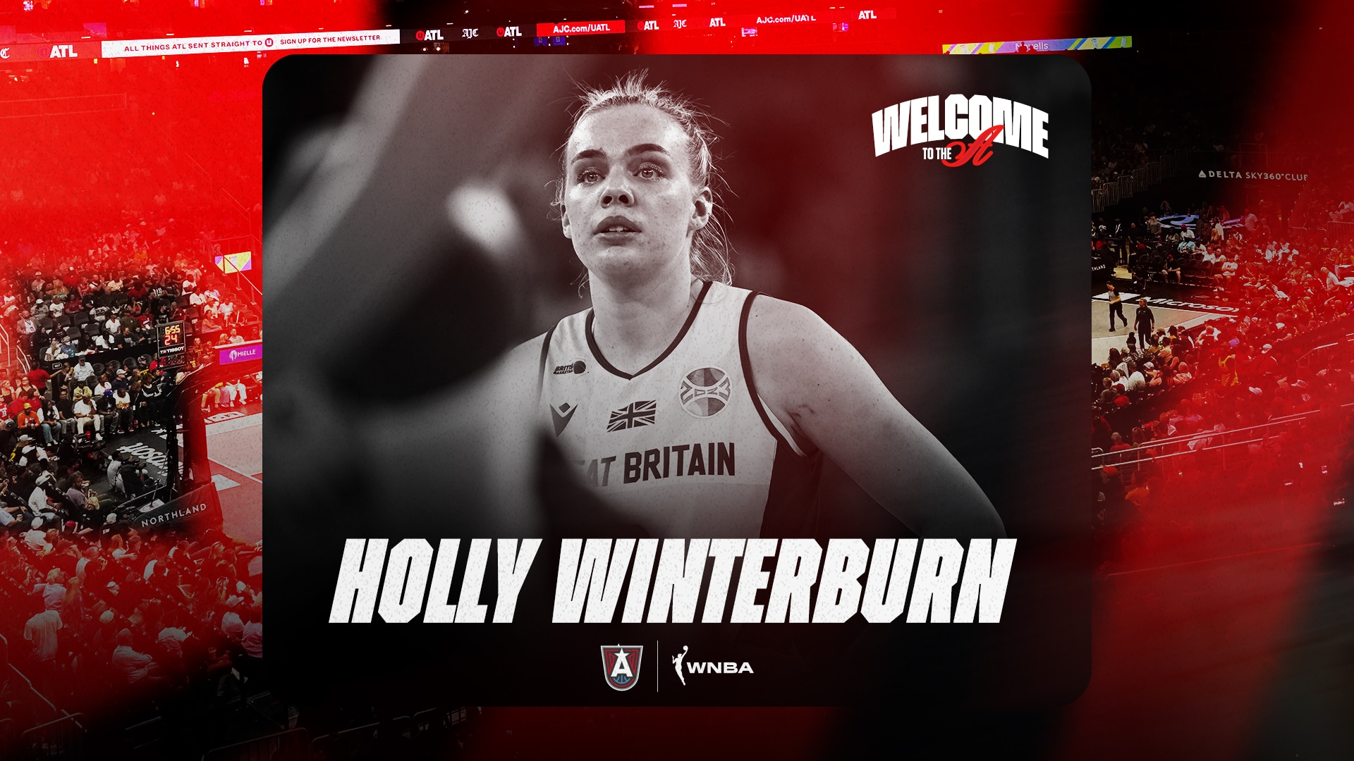 Atlanta Dream Signs Holly Winterburn to Training Camp Contract