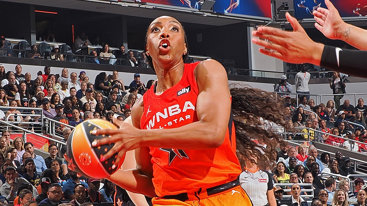 Valkyries Forward Kayla Thornton Records Double-Double, Hits Multiple Four-Pointers in All-Star ...