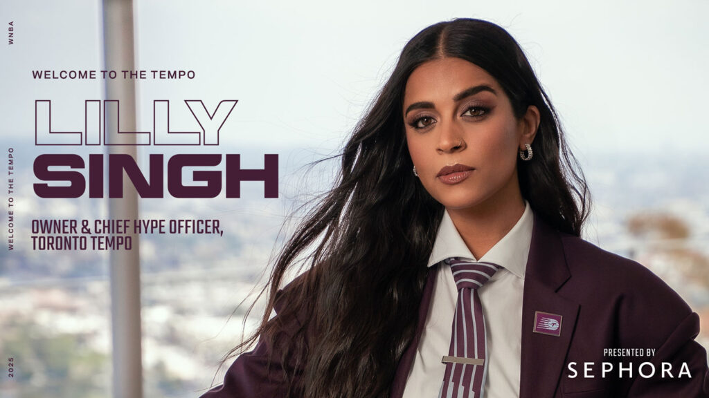 Lilly Singh Joins Toronto Tempo Ownership Group