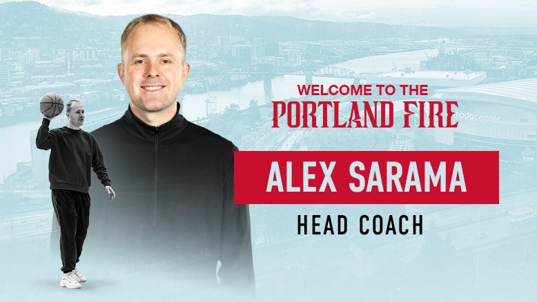 Portland Fire Names Alex Sarama As Head Coach